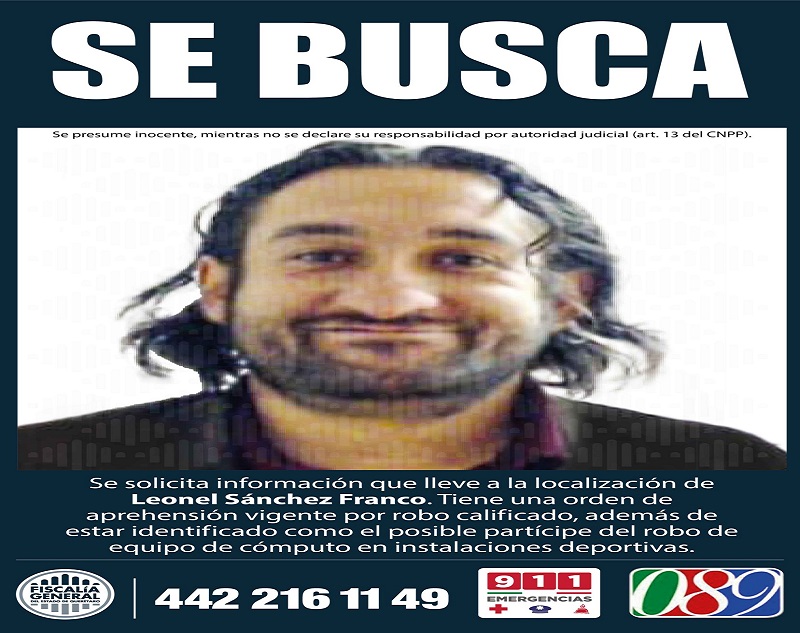 Identifican a probable partícipe de robo de equipo de cómputo en ... Identifican a probable partícipe de robo de equipo de cómputo en ...
